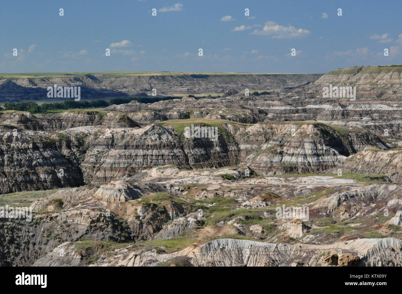 Horsethief Canyon, Starland County, Drumheller, Alberta, Canada Stock ...