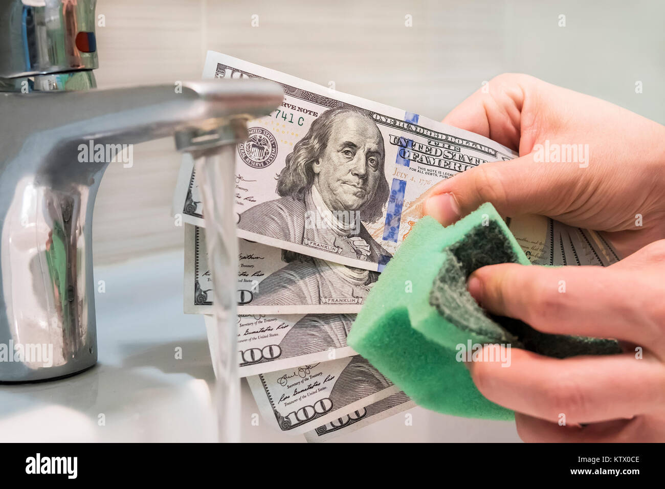 Washing Currency