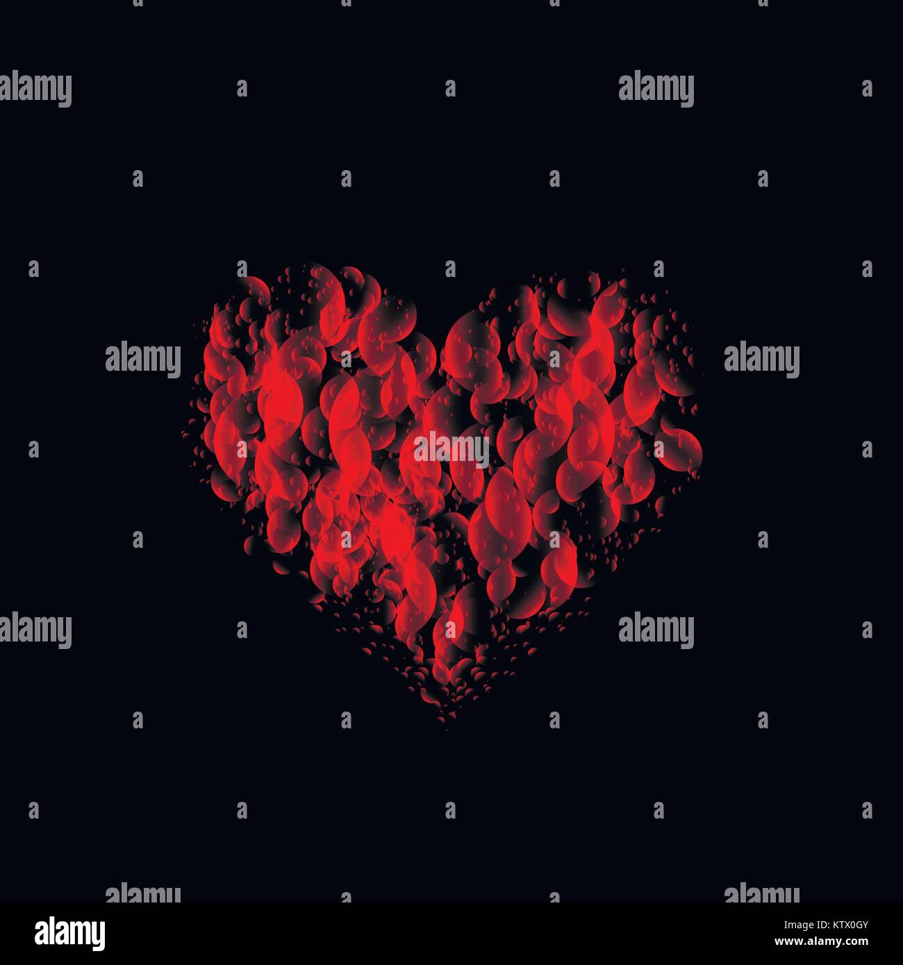 Valentine flame Stock Vector Images - Alamy