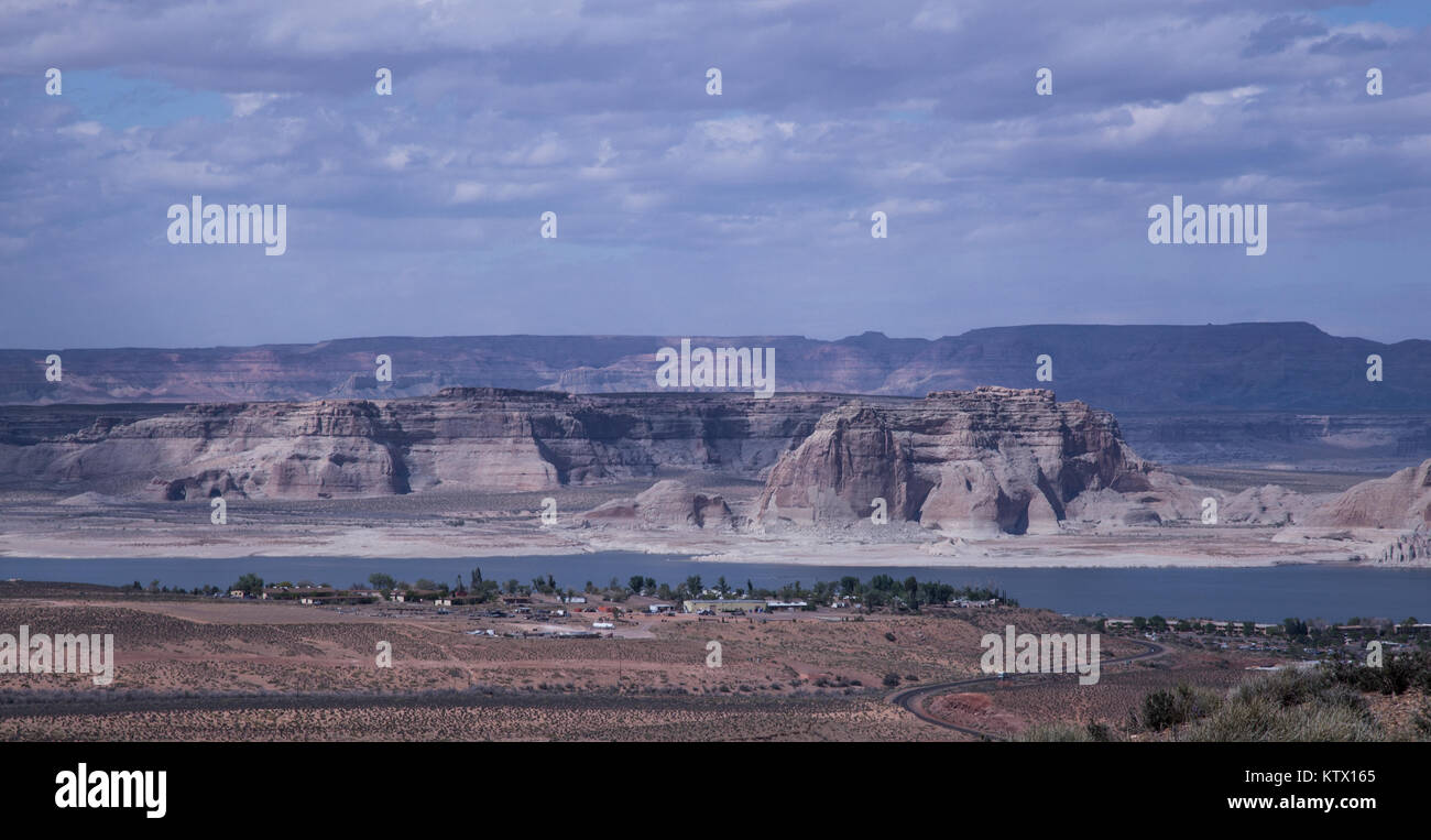 Wahweap, Arizona and Lake Powell Stock Photo - Alamy