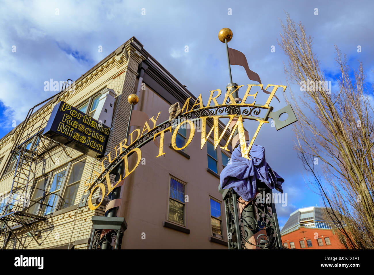 Portland Old Town High Resolution Stock Photography and Images - Alamy