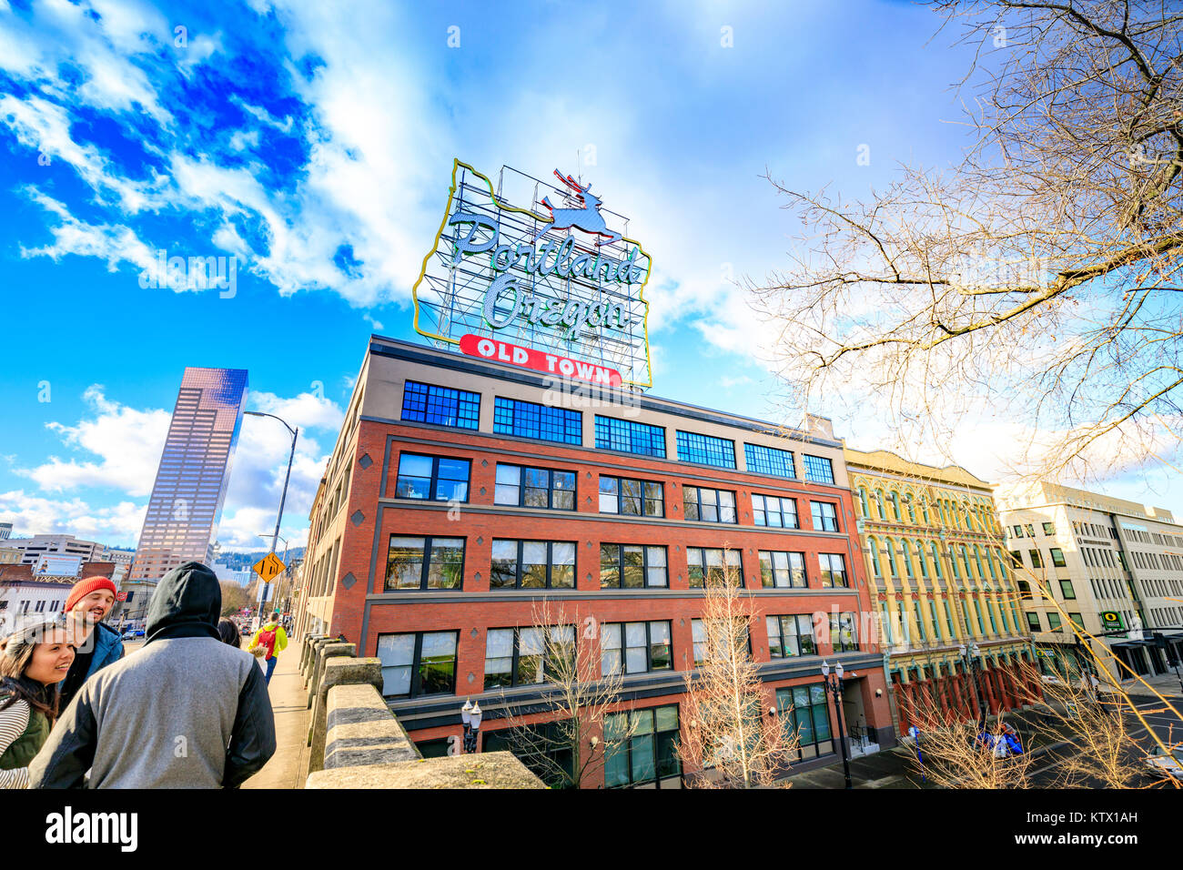 Portland stag sign hi-res stock photography and images - Alamy