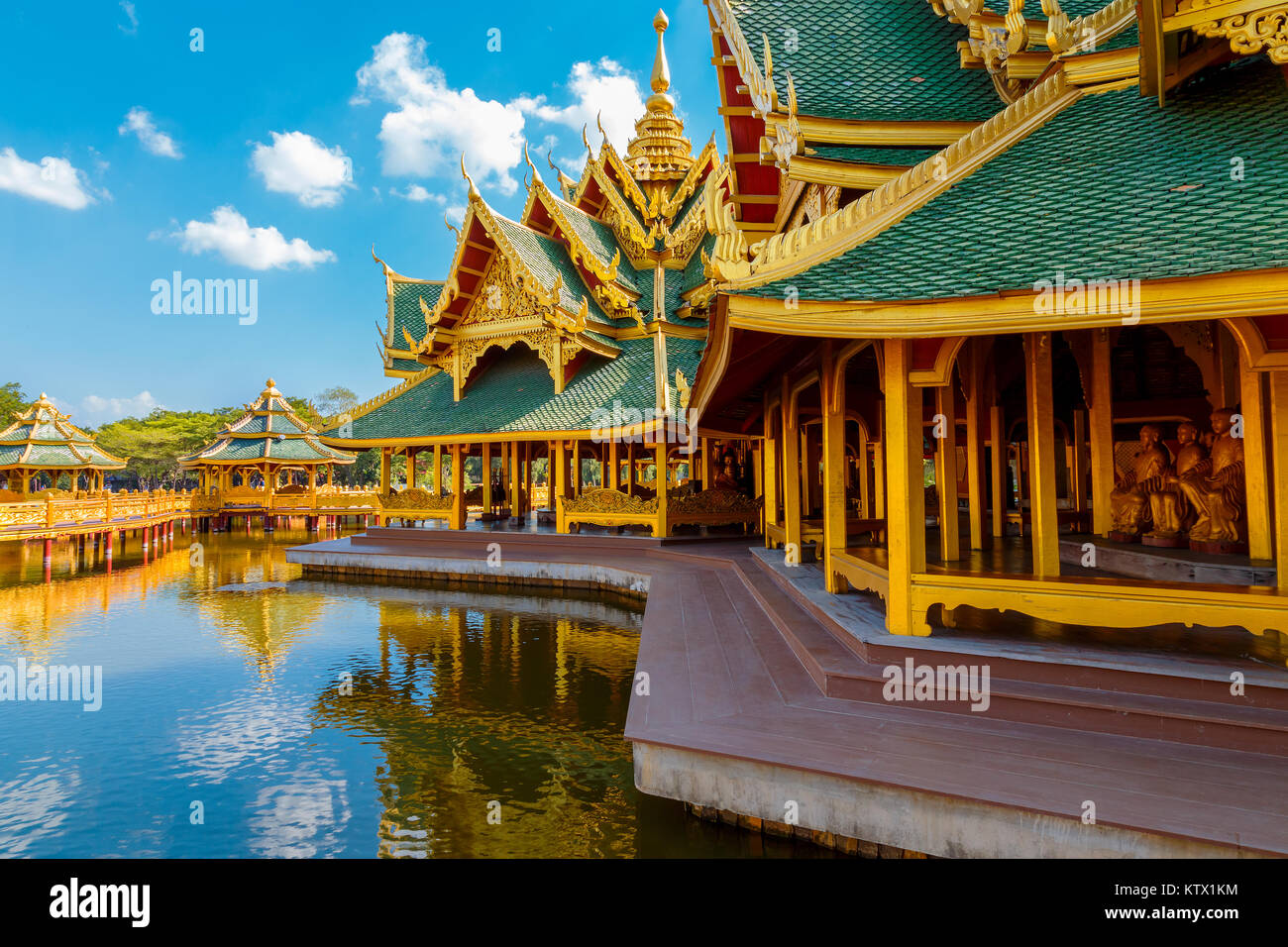 Pavilion of the Enlightened at Ancient Siam in Bangkok, Thailand ...