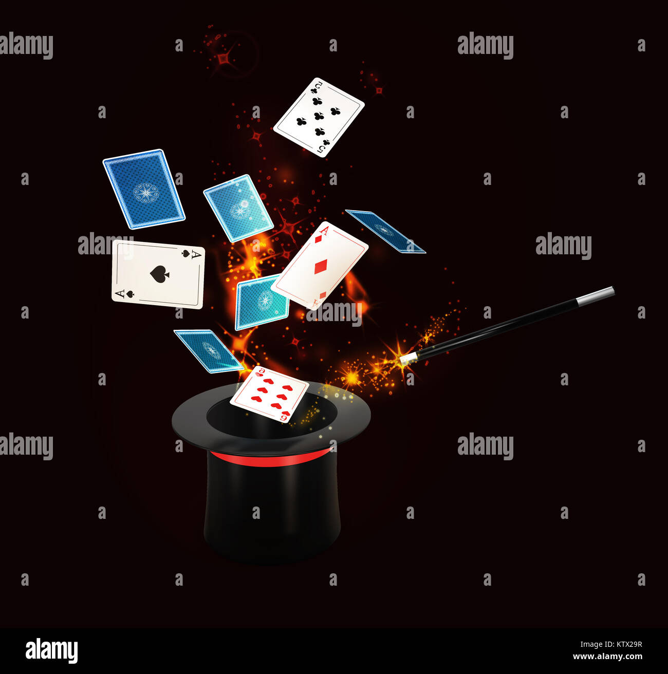 Magic Hat Background