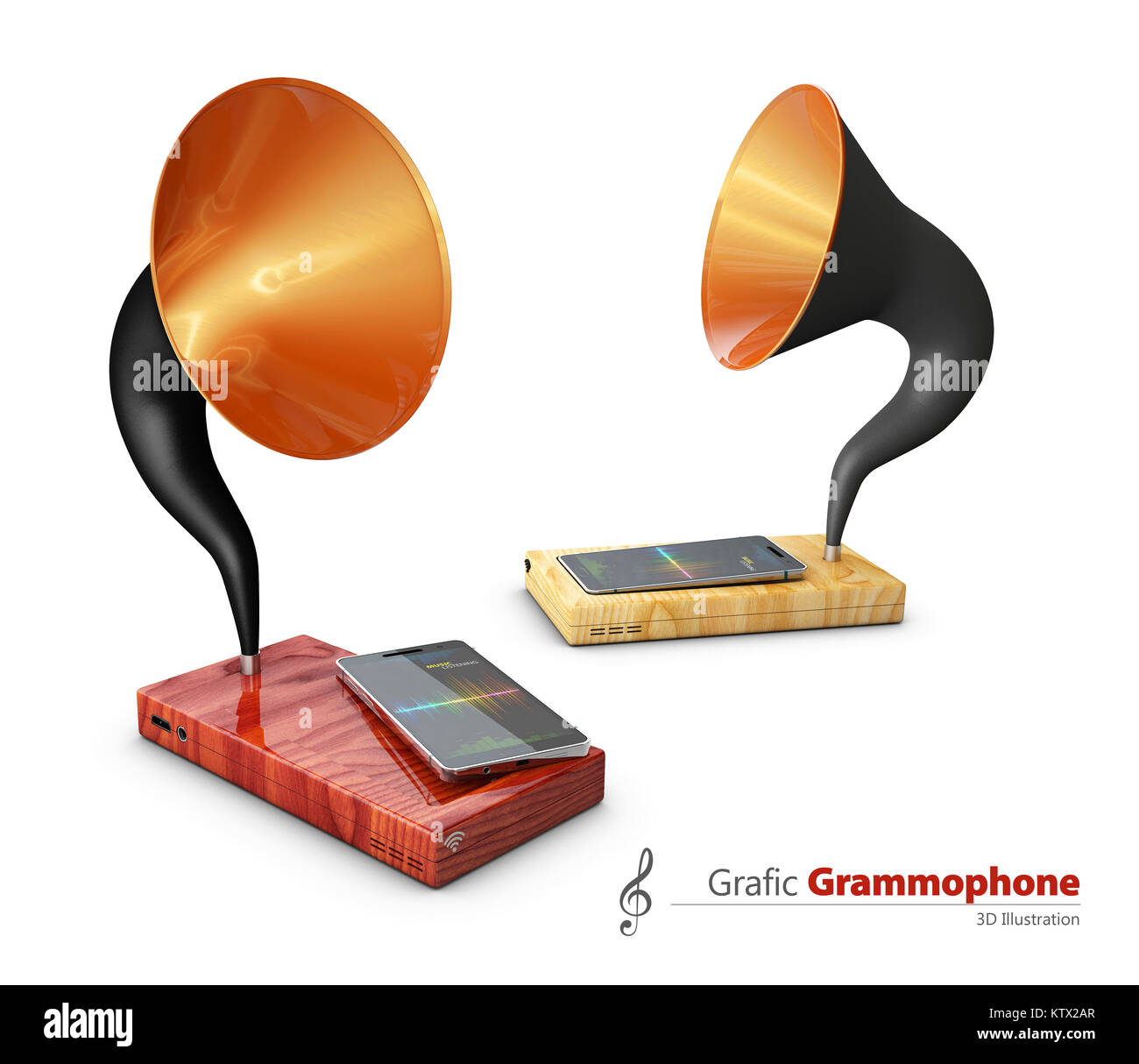 Vintage gramophones hi-res stock photography and images - Alamy