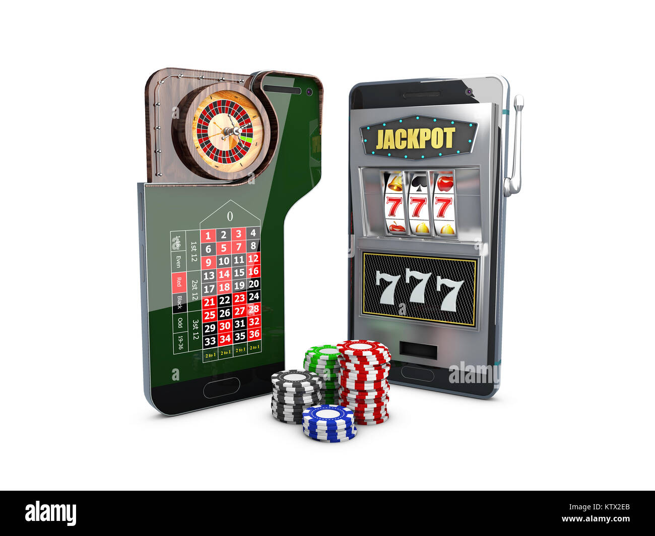 Mobile game addiction Cut Out Stock Images & Pictures - Alamy