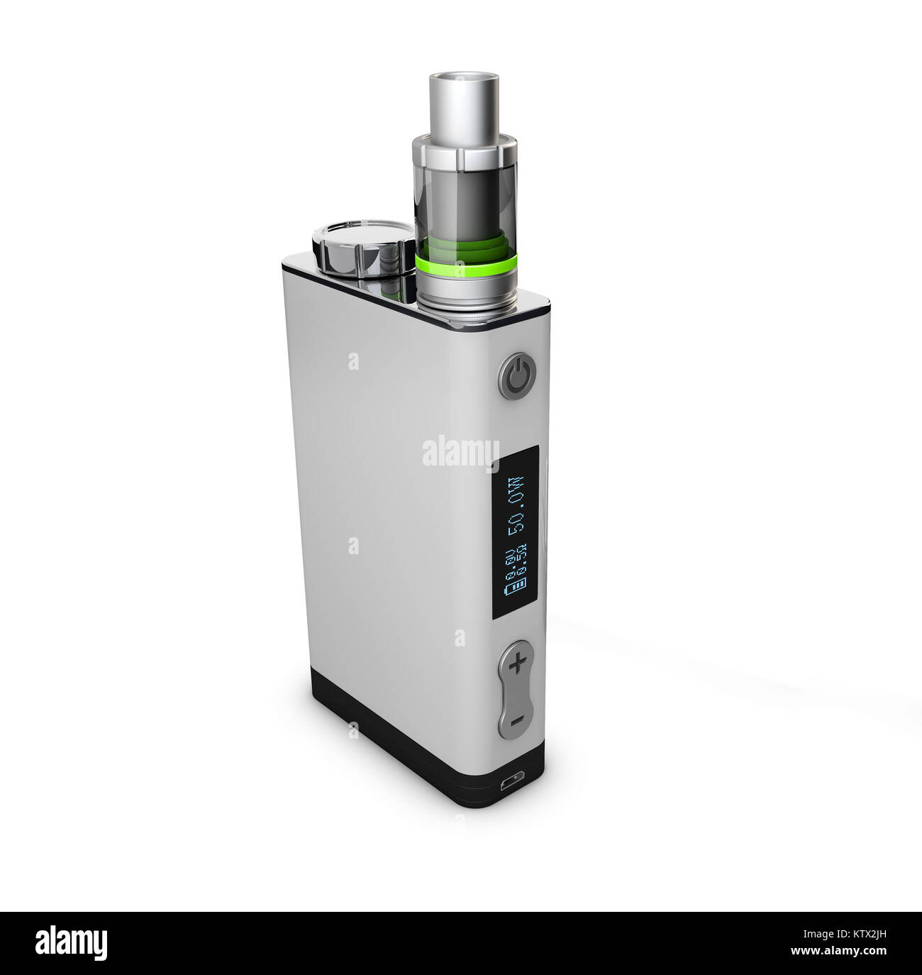 Vape Pen. Electronic Cigarette, 3d Illustration isolated white Stock ...