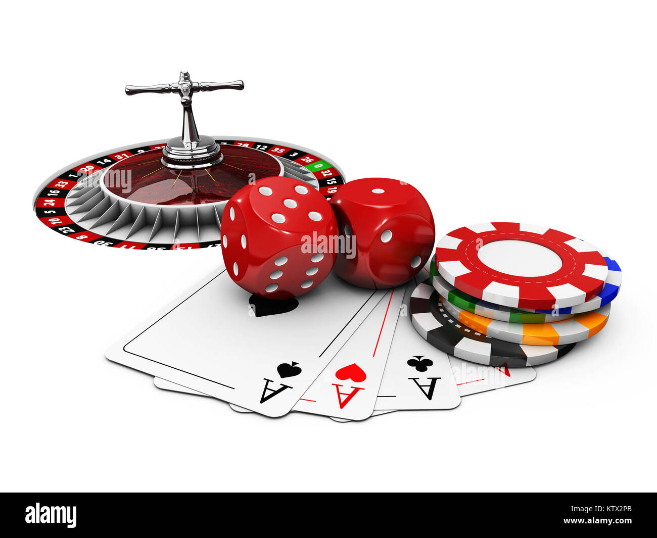 Roulette sign signboard Cut Out Stock Images & Pictures - Alamy