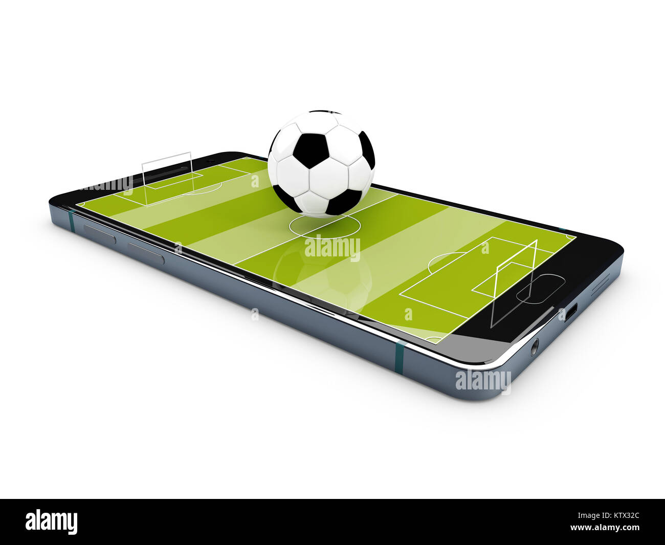 Football betting mobile Cut Out Stock Images & Pictures - Alamy