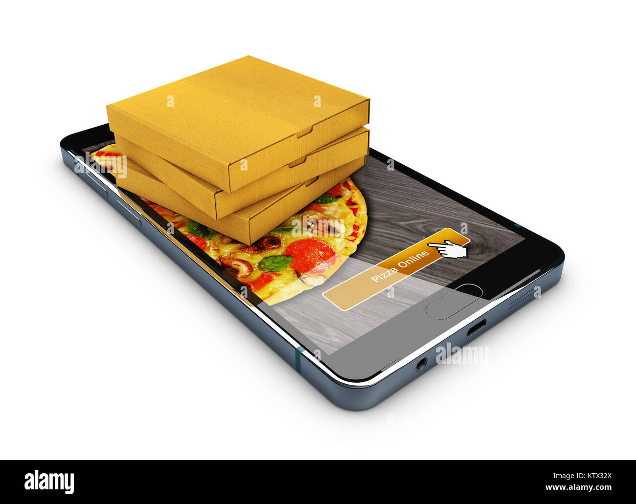 Green screen pizza hi-res stock photography and images - Alamy