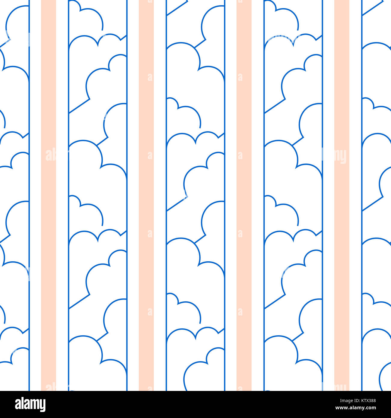 Geometric abstract seamless pattern clouds sky. Linear motif background ...