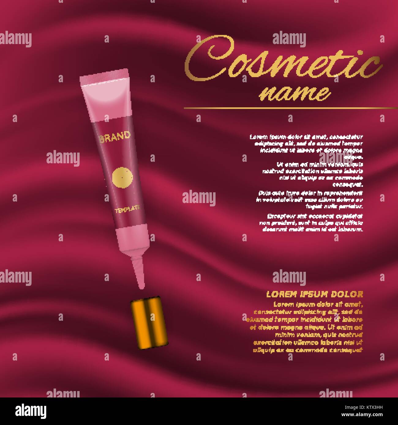 Beauty product marketing Stock Vector Images - Alamy