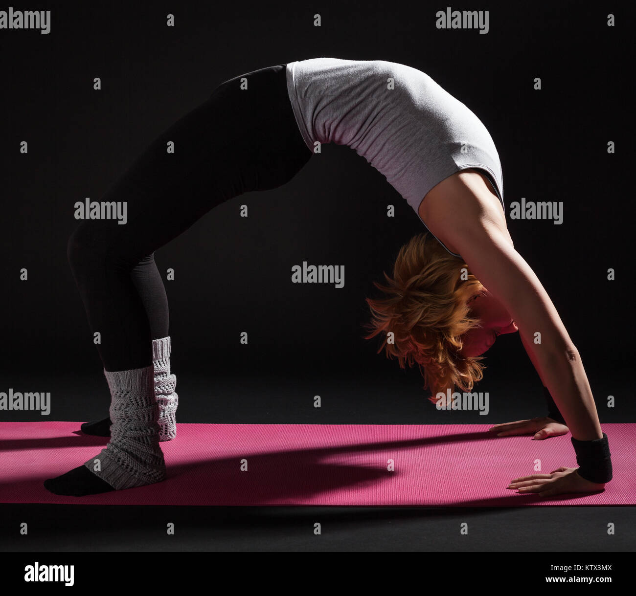 Bridge Pose Stock Photos & Bridge Pose Stock Images - Alamy