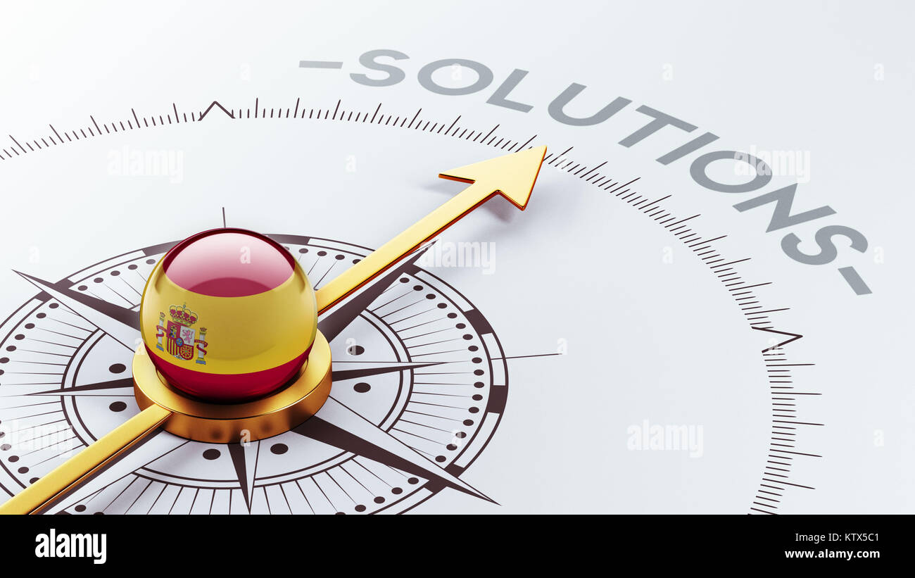 Spain High Resolution Solution Concept Stock Photo - Alamy