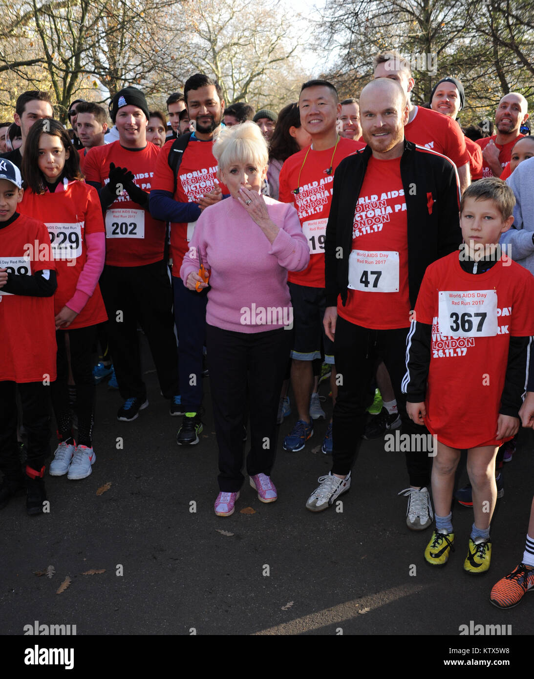 Around 1500 runners and walkers took part in Red Run UK, World Aids Day ...