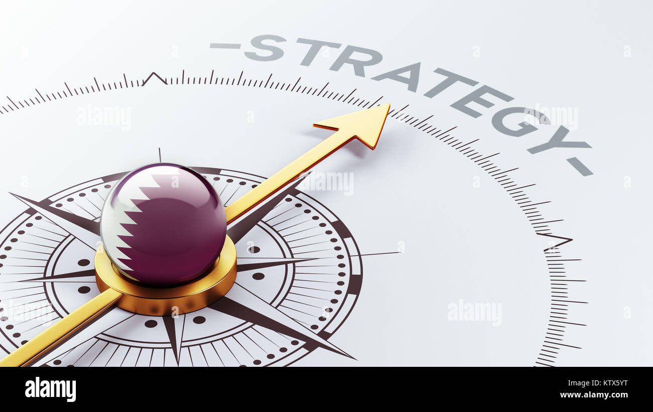 Qatar High Resolution Strategy Concept Stock Photo - Alamy