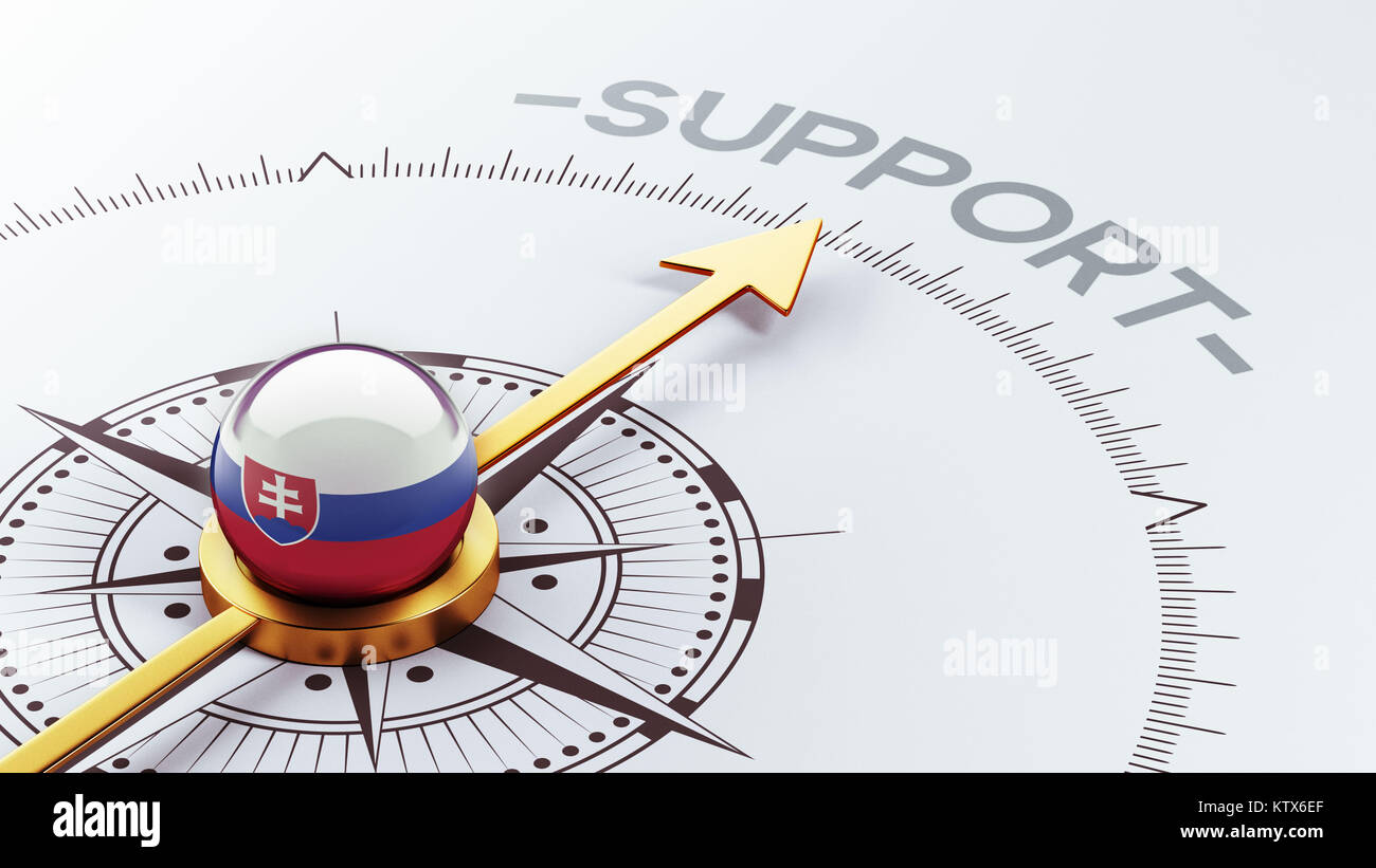 Slovakia High Resolution Support Concept Stock Photo - Alamy