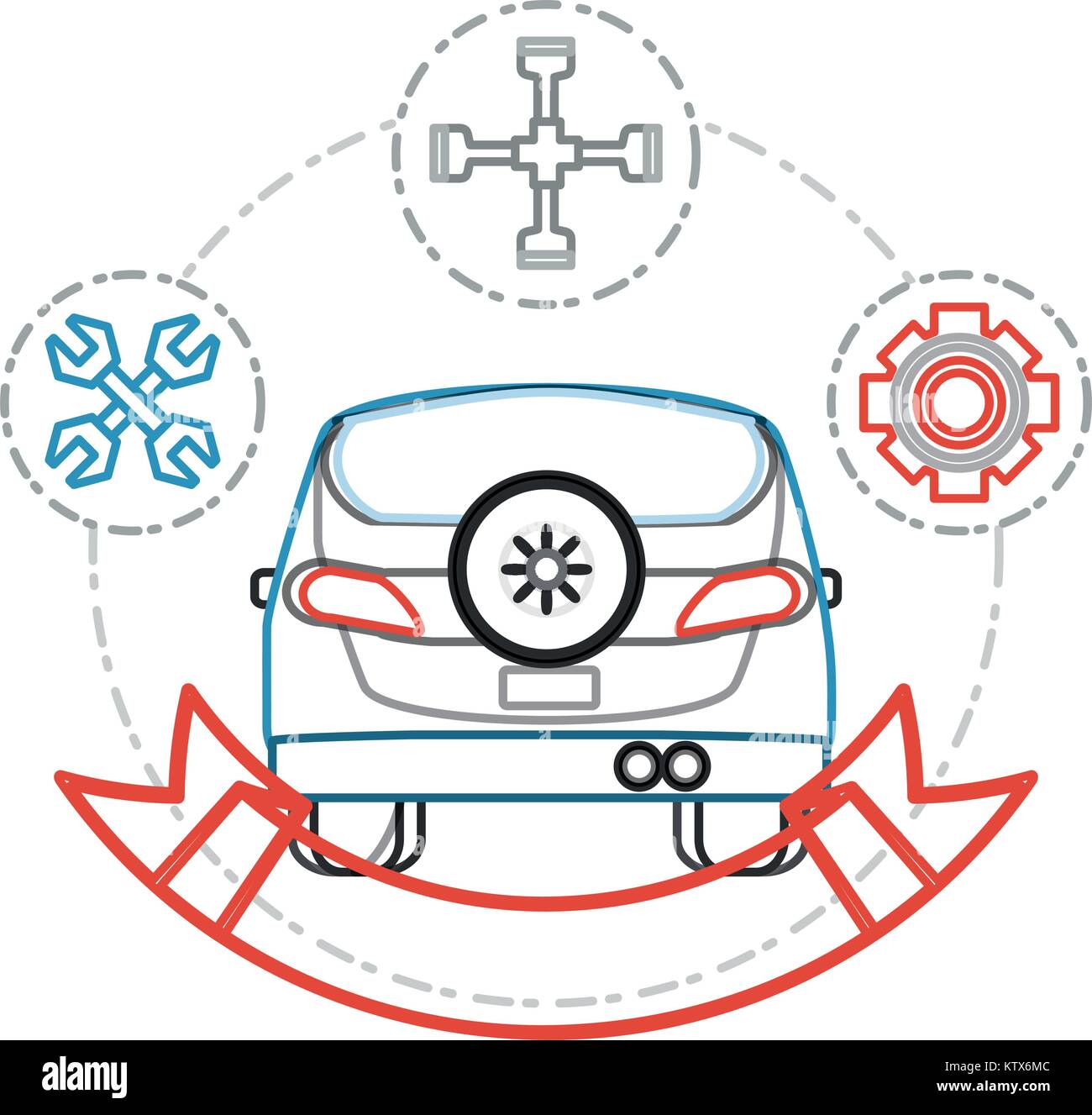 car service design Stock Vector Image & Art - Alamy