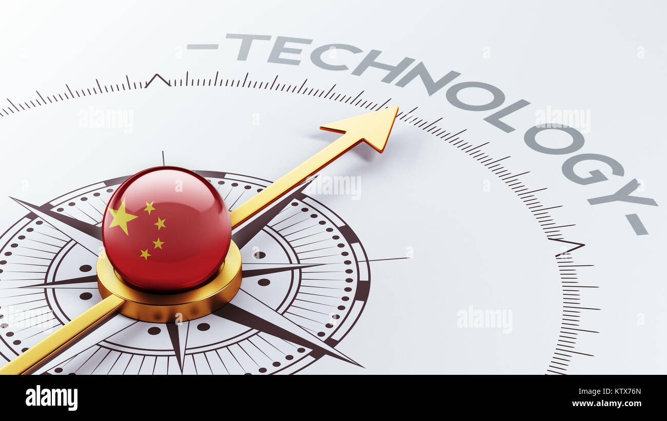 China high tech flag hi-res stock photography and images - Alamy