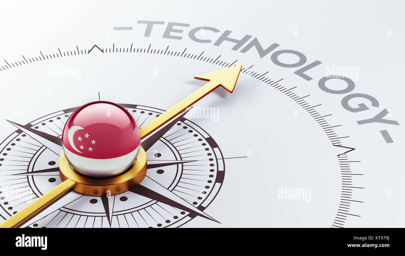 Singapore High Resolution Technology Concept Stock Photo - Alamy