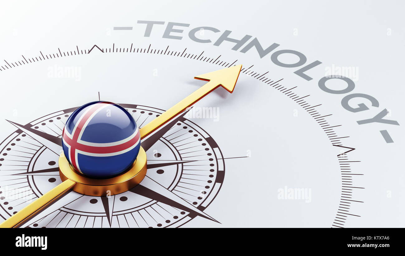 Iceland High Resolution Technology Concept Stock Photo - Alamy