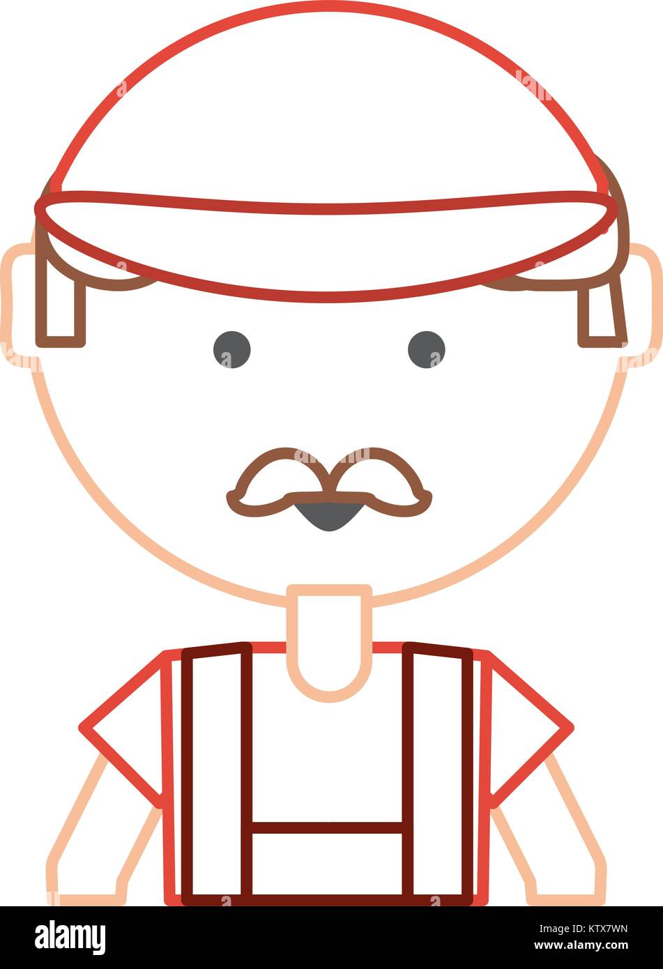 cartoon mechanic man icon Stock Vector Image & Art - Alamy
