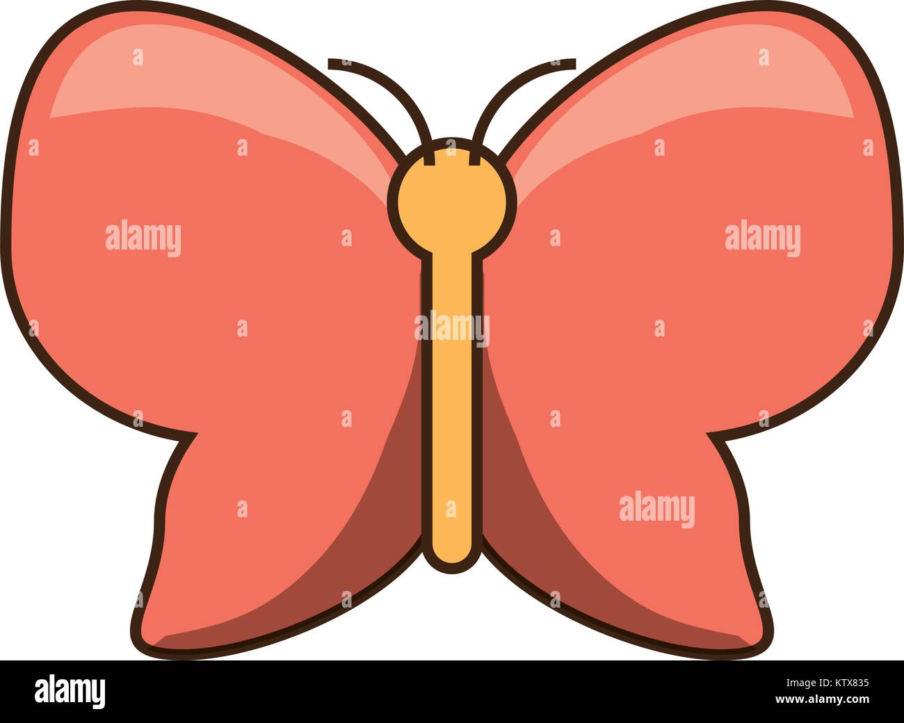 beautiful butterfly icon Stock Vector Image & Art - Alamy