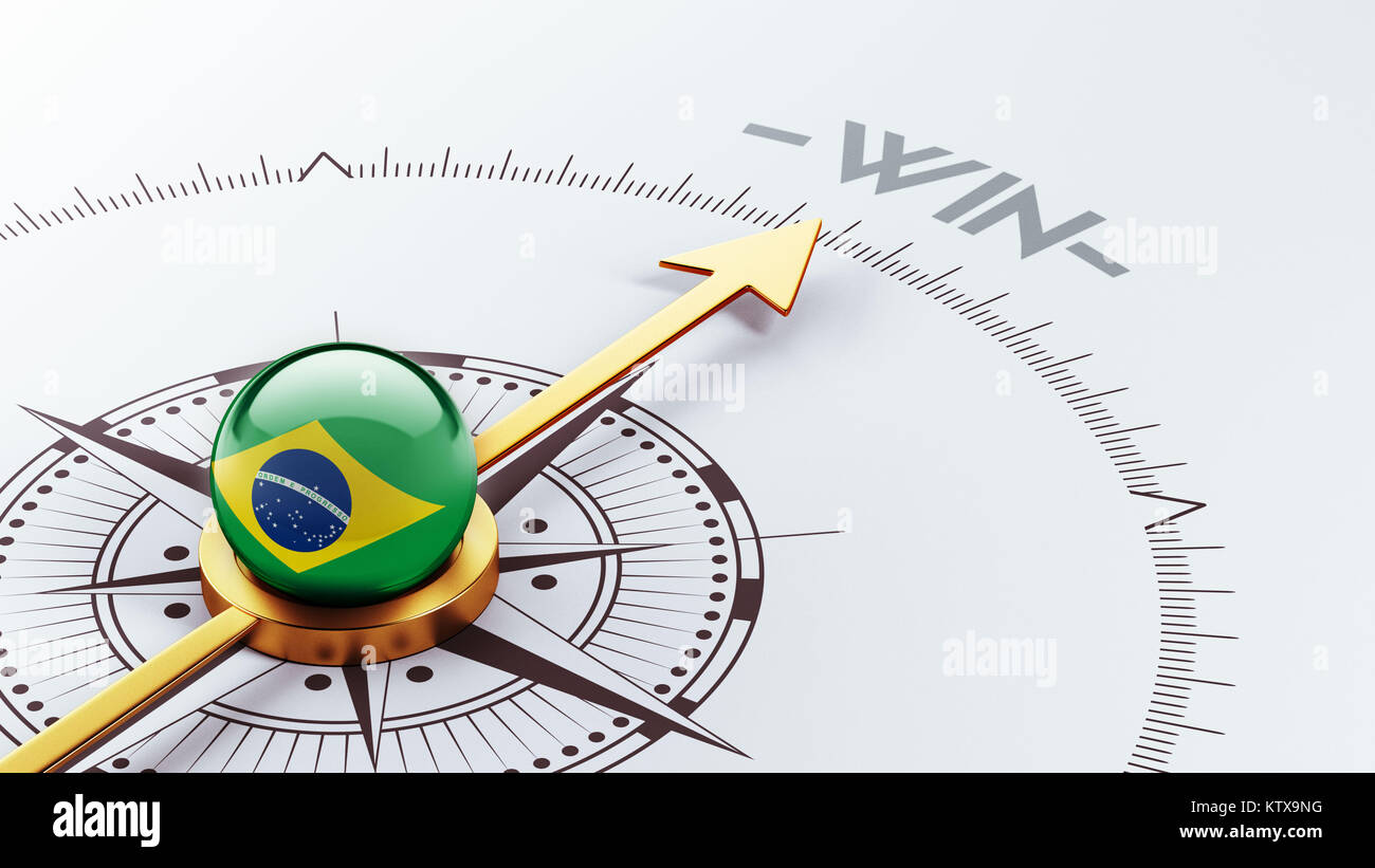 Brazil High Resolution Win Concept Stock Photo - Alamy