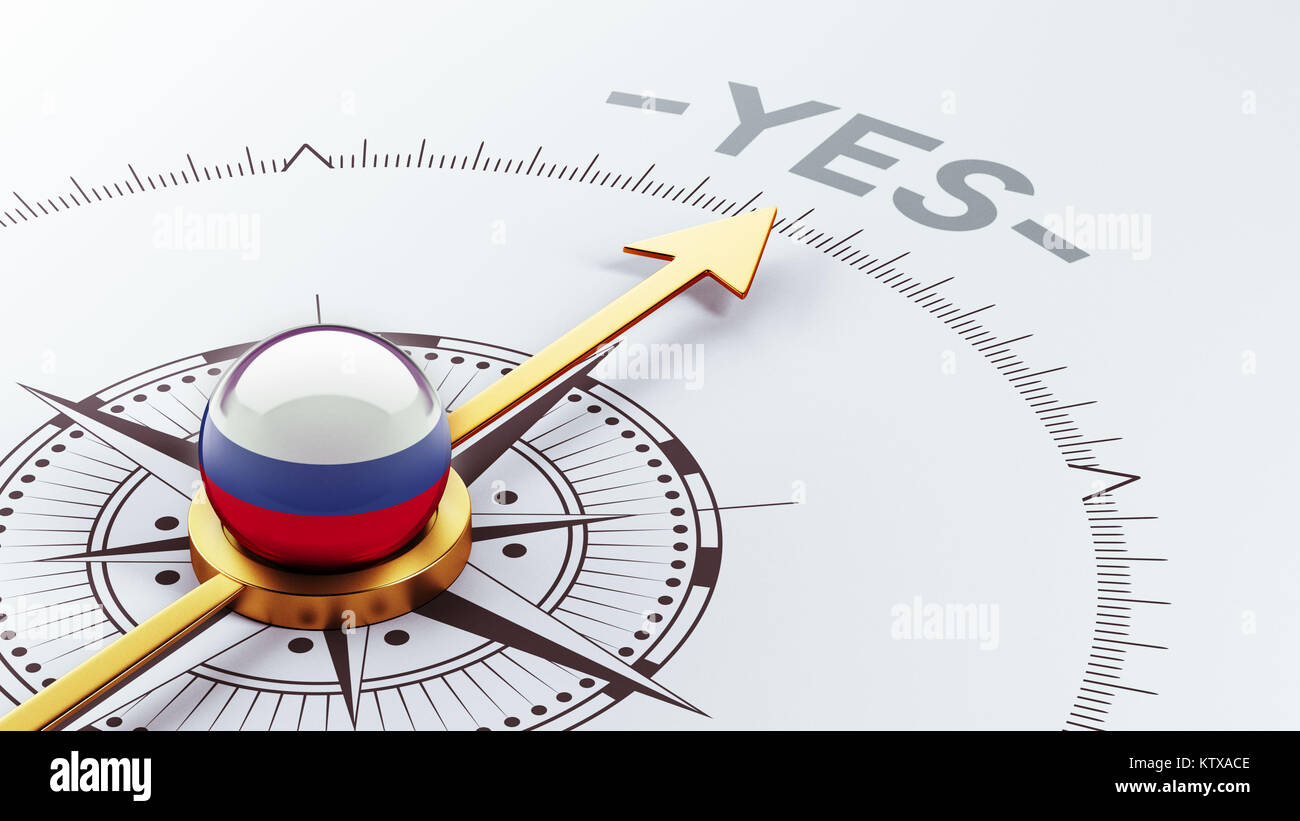 Russia High Resolution Yes Concept Stock Photo - Alamy