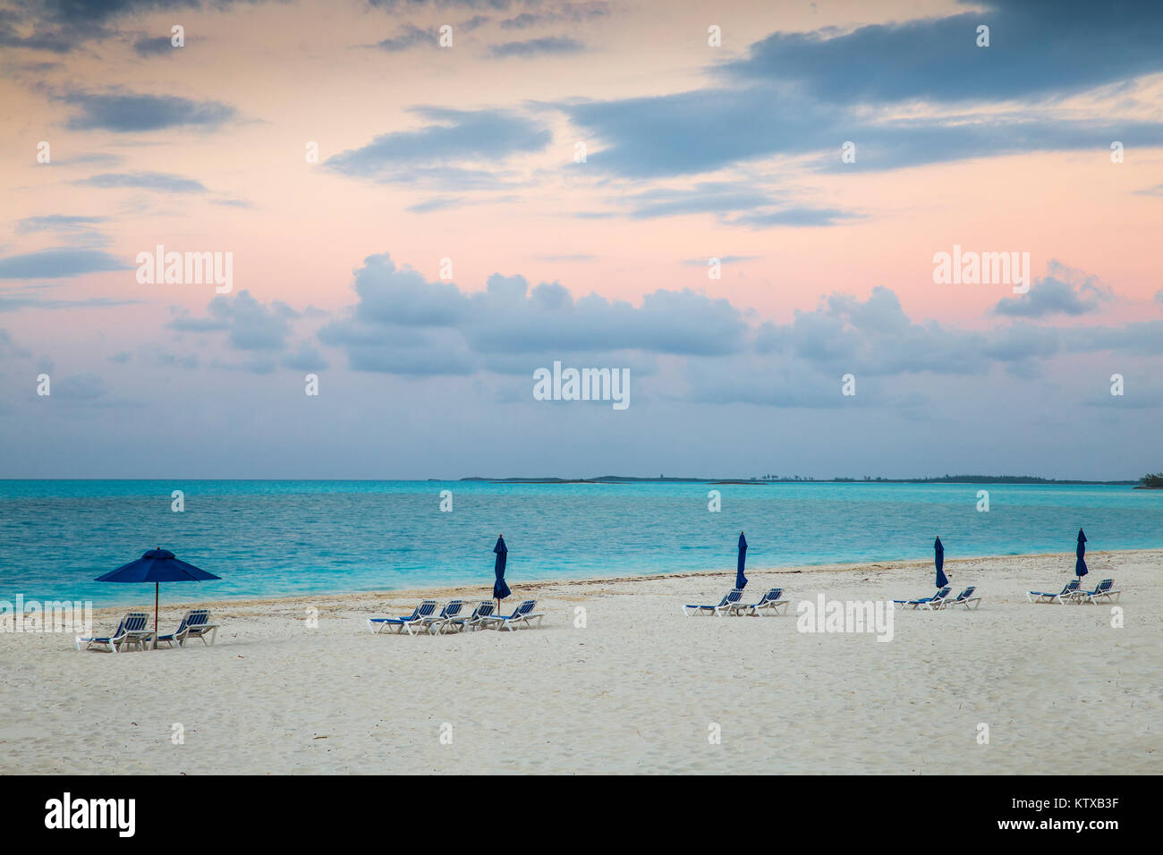 Beach at Treasure Cay, Great Abaco, Abaco Islands, Bahamas, West Indies ...