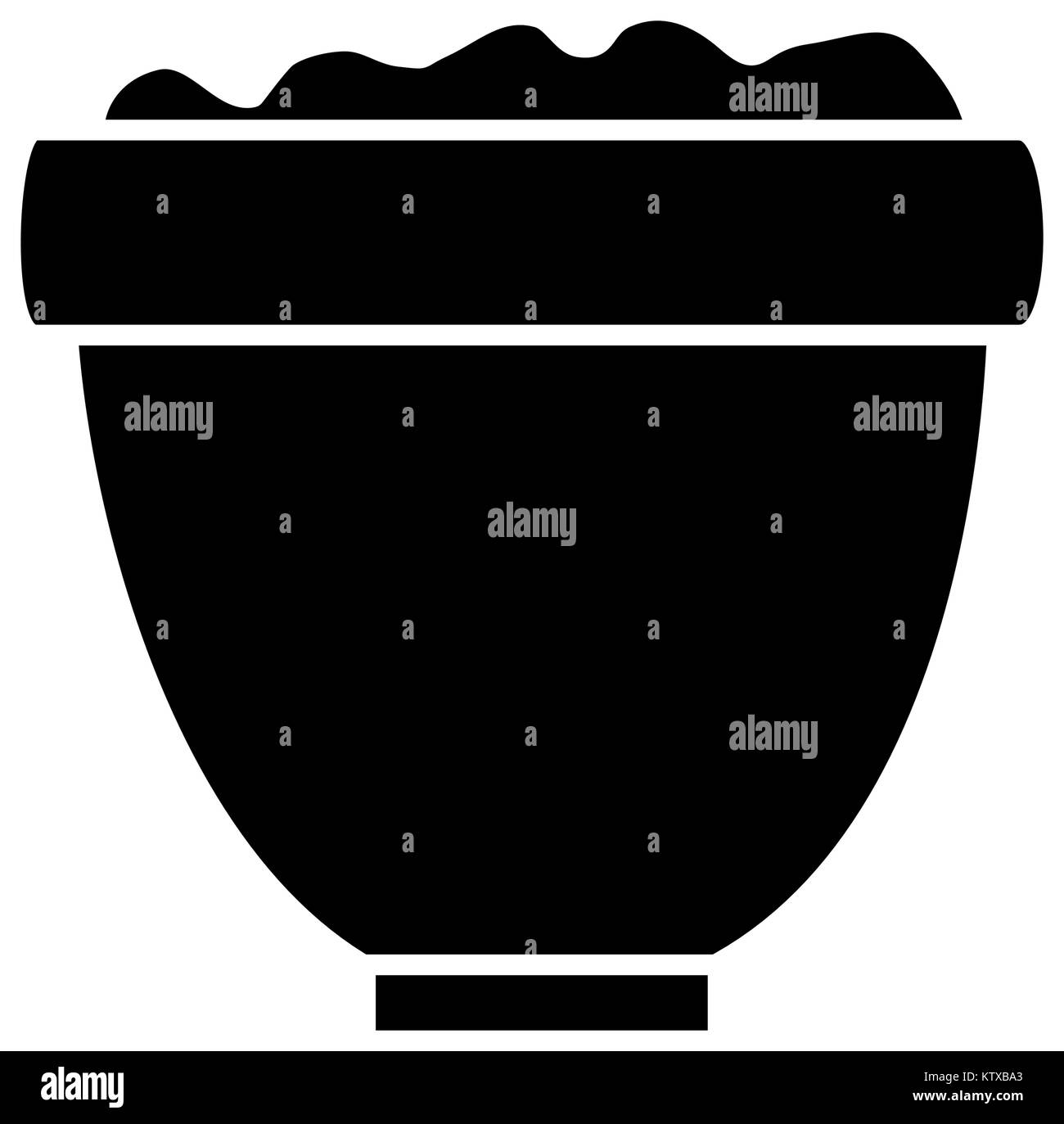 Peat pot Stock Vector Images - Alamy