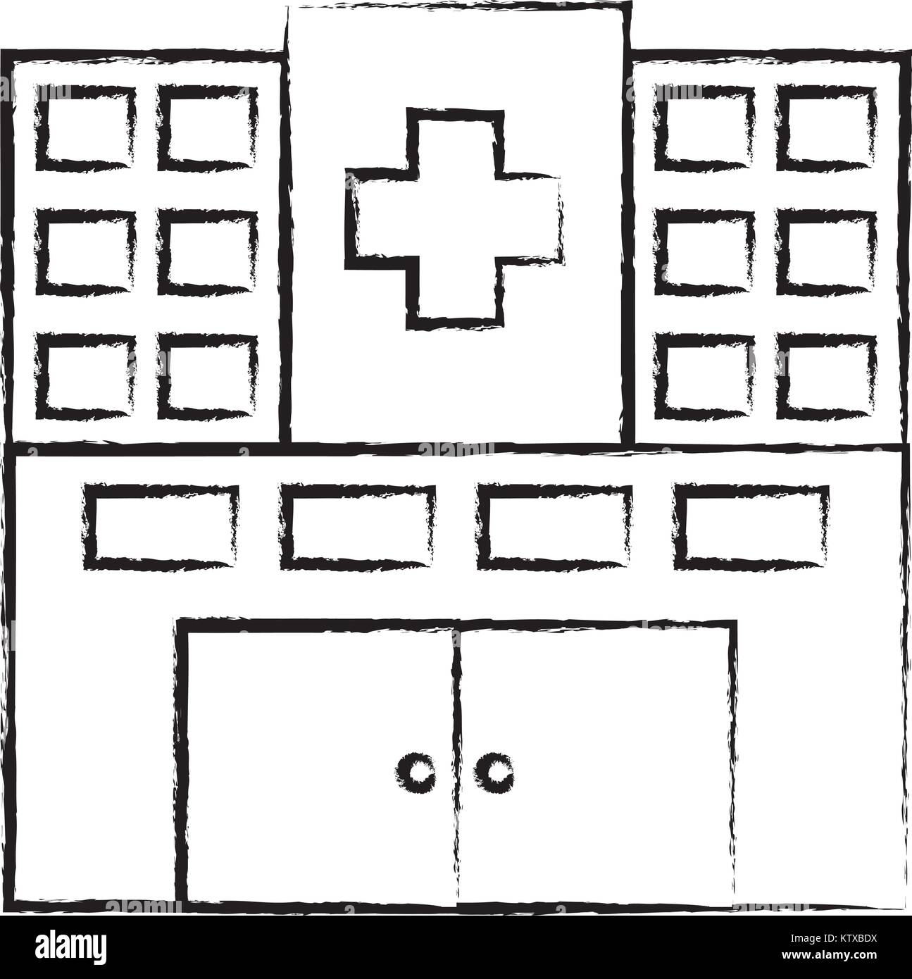 hospital building icon Stock Vector Image & Art - Alamy