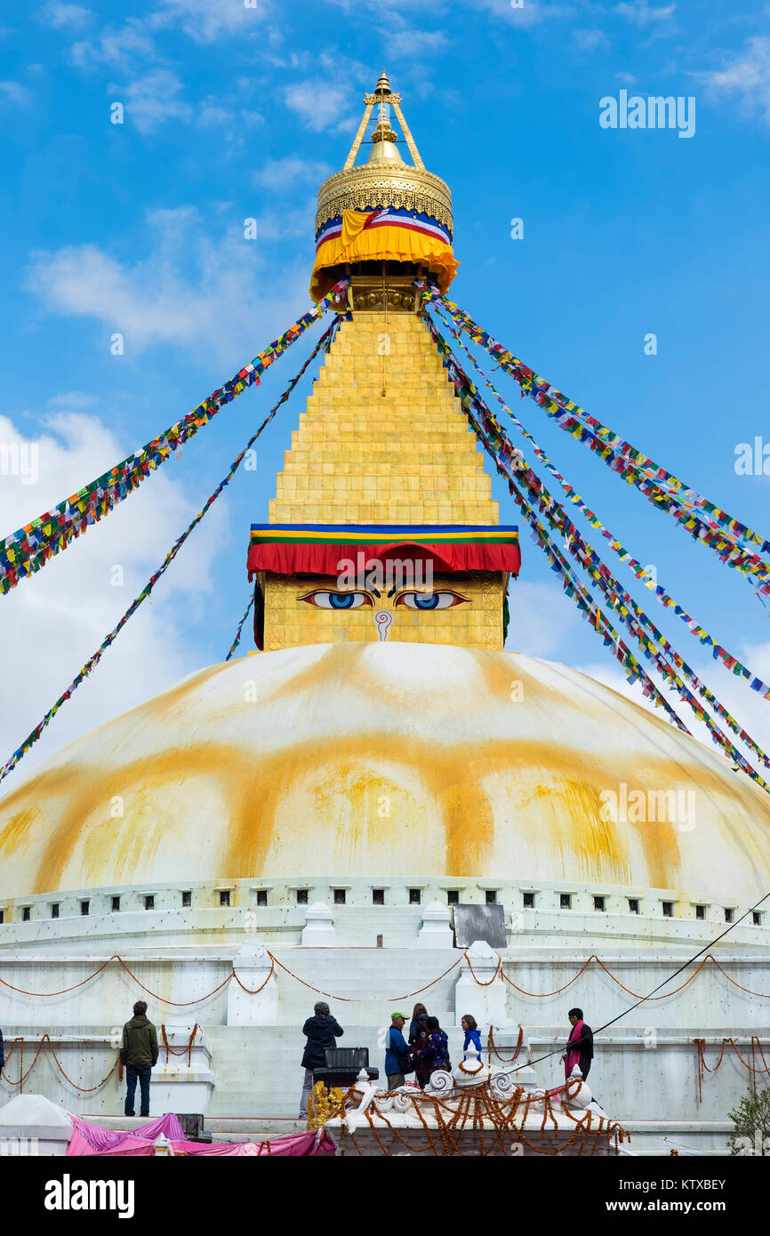 Largest Asian Stupa, Boudhanath Stupa, UNESCO World Heritage Site ...