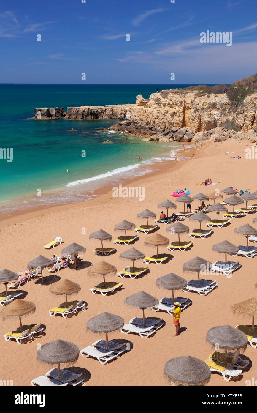 Castelo beach albufeira praia hi-res stock photography and images - Alamy