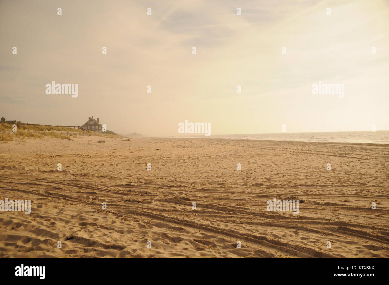 Atlantic Ocean Beach near Wainscott on Long Island Stock Photo - Alamy