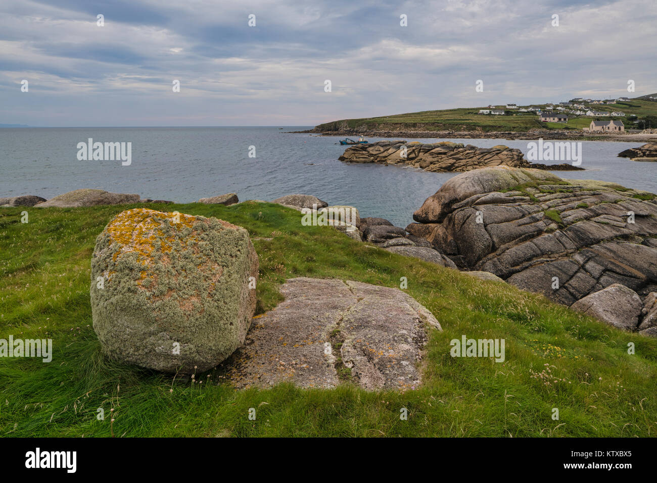 Cloghcor, Arranmore Island, County Donegal, Ulster, Republic of Ireland ...