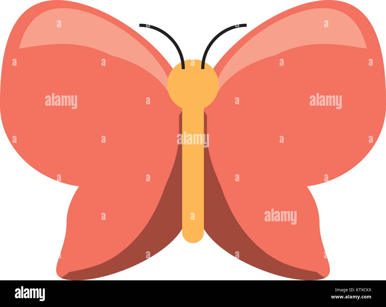 beautiful butterfly icon Stock Vector Image & Art - Alamy