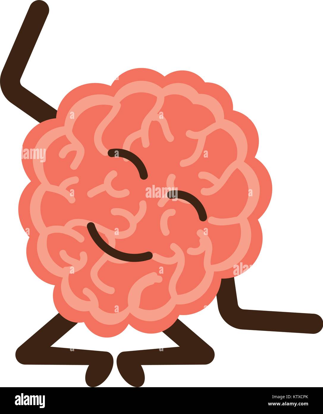 kawaii brain icon Stock Vector Image & Art - Alamy