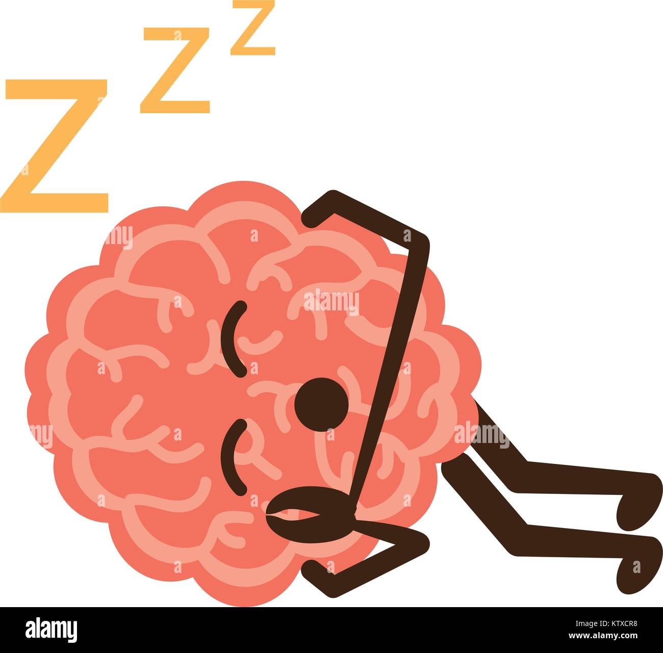 kawaii brain icon Stock Vector Image & Art - Alamy