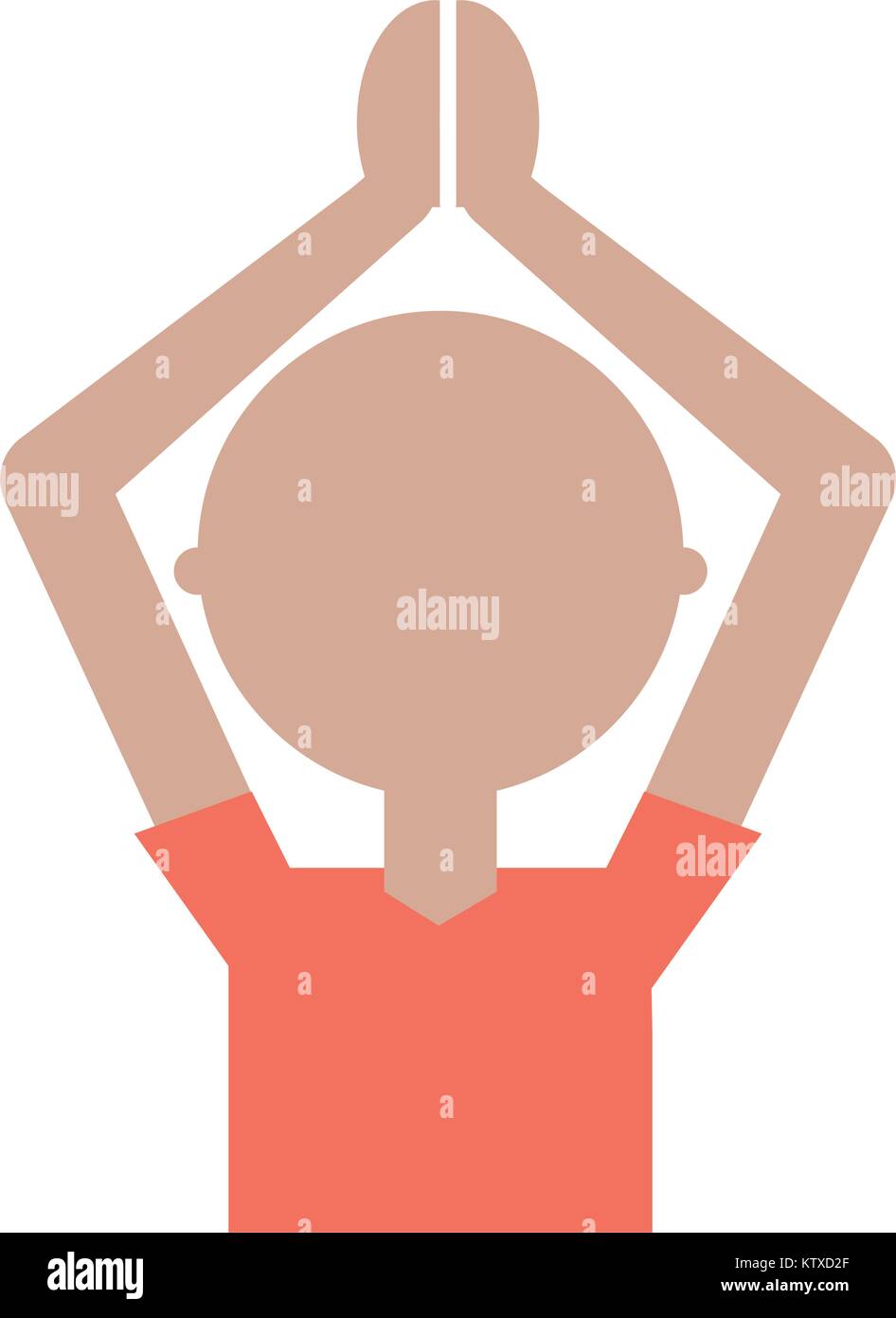 man with arms up Stock Vector Image & Art - Alamy