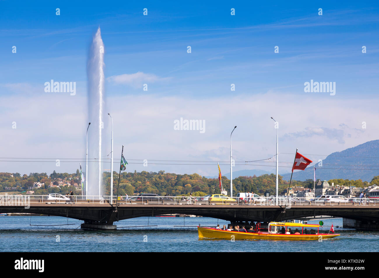 Geneva water taxi hi-res stock photography and images - Alamy