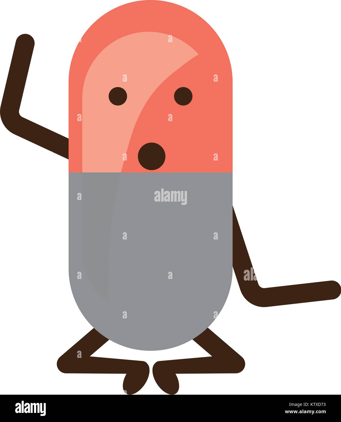 kawaii pill icon image Stock Vector Image & Art - Alamy