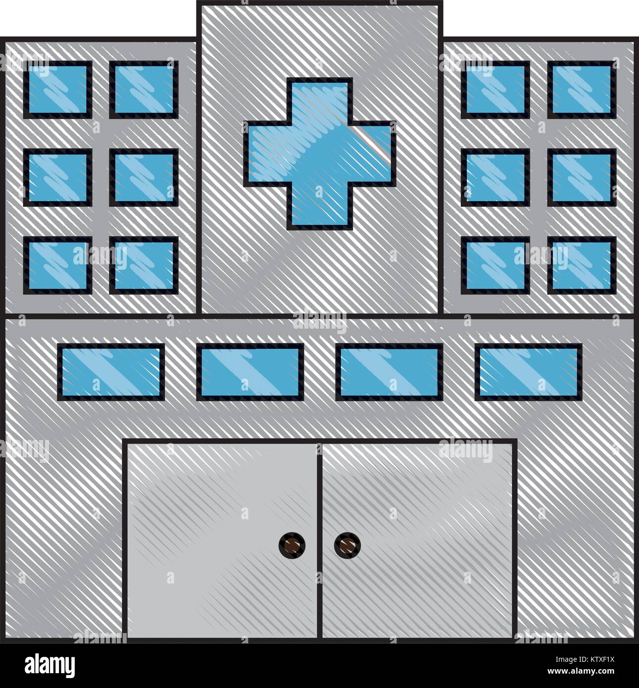 hospital building icon Stock Vector Image & Art - Alamy