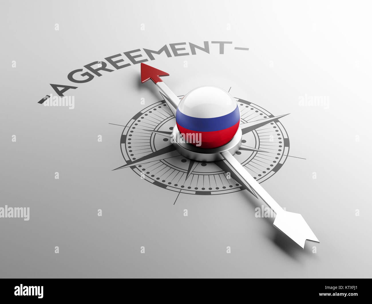 Russia High Resolution Agreement Concept Stock Photo - Alamy