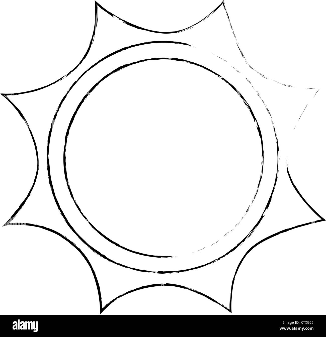 summer sun isolated icon Stock Vector Image & Art - Alamy