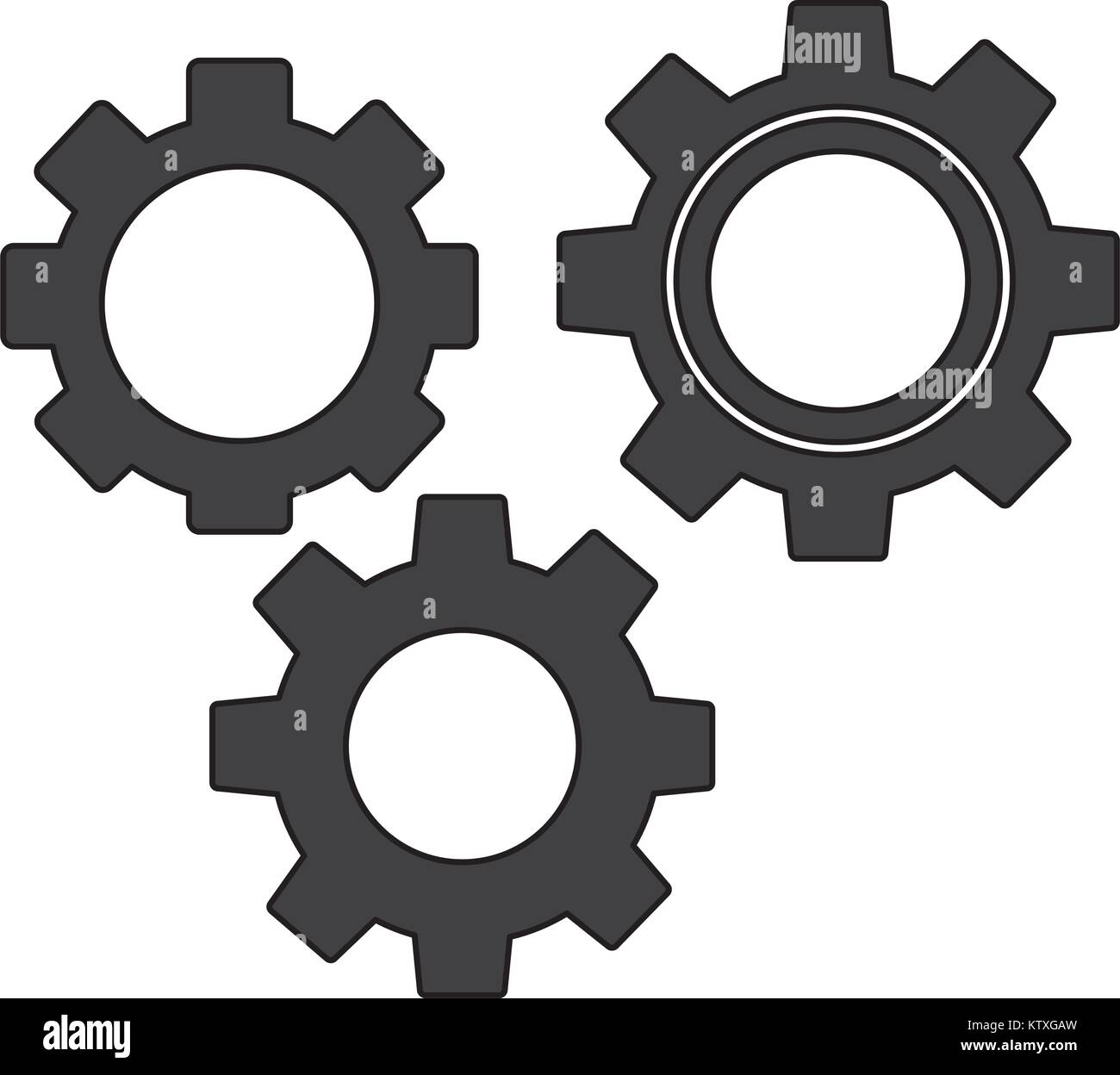 Three mechanics Stock Vector Images - Alamy