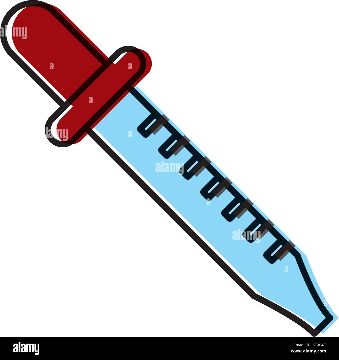 Lab dropper isolated Stock Vector Image & Art - Alamy