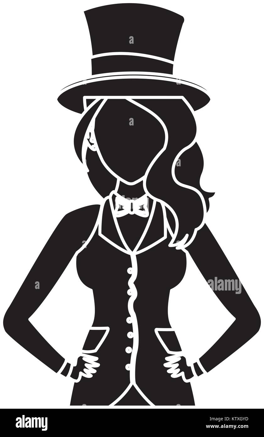 Beautiful magician woman cartoon Stock Vector Image & Art - Alamy