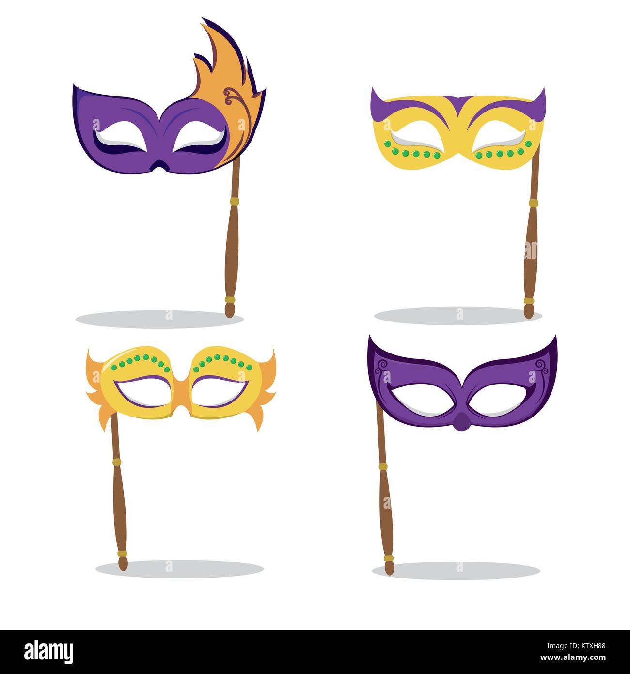 Mardi gras carnival design Stock Vector Image & Art - Alamy