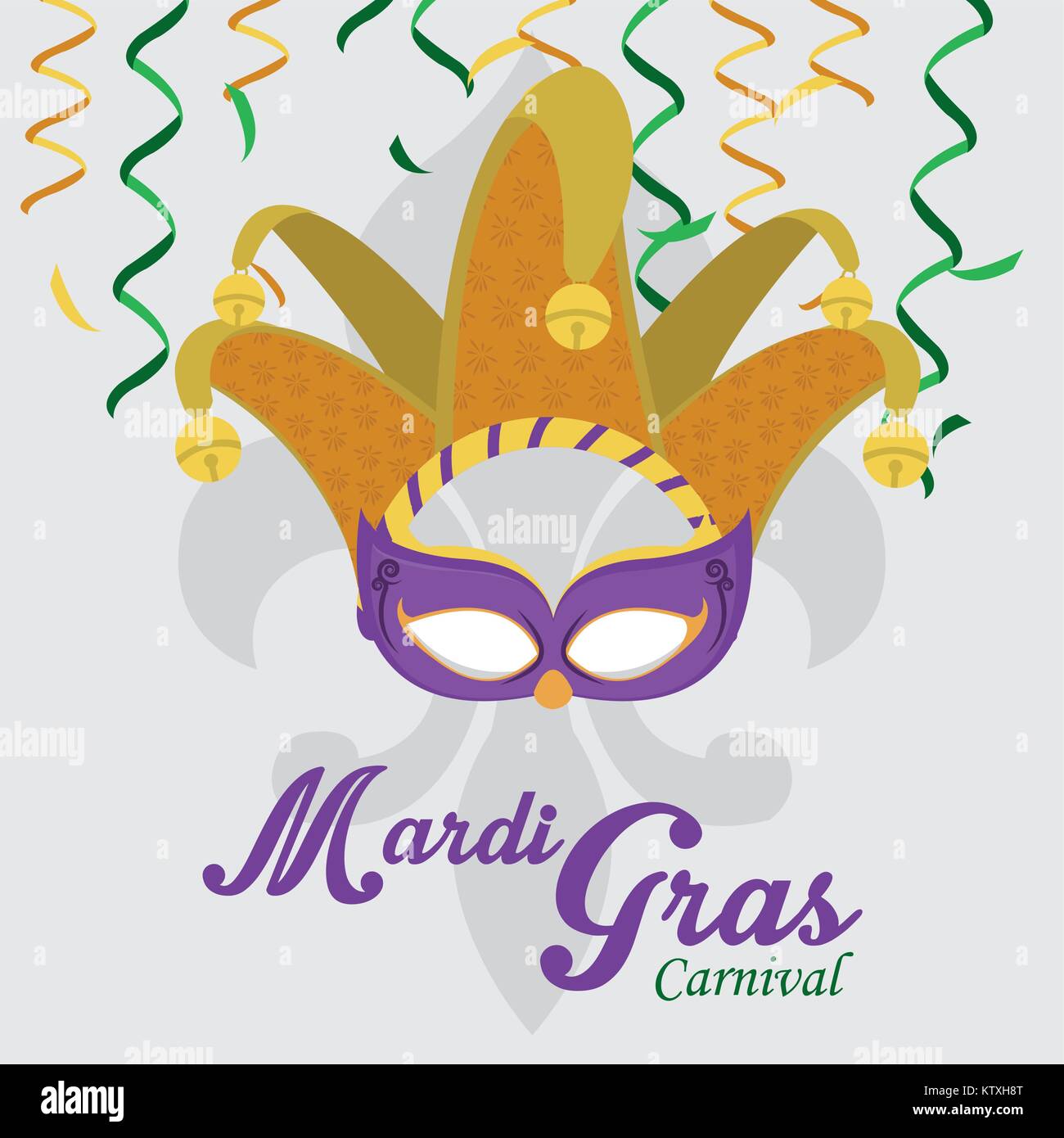 Mardi gras carnival design Stock Vector Image & Art - Alamy